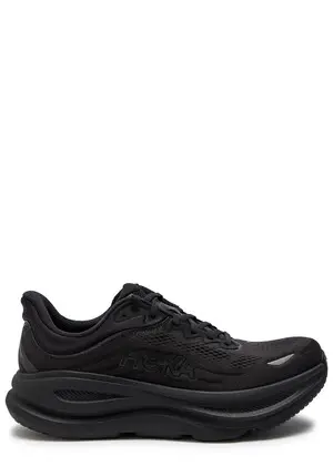 HOKA Bondi 9 Mesh Sneakers - Black