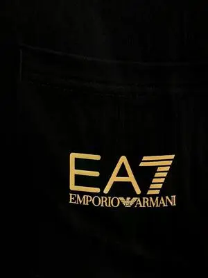 EA7 Logo-detail Track Pants