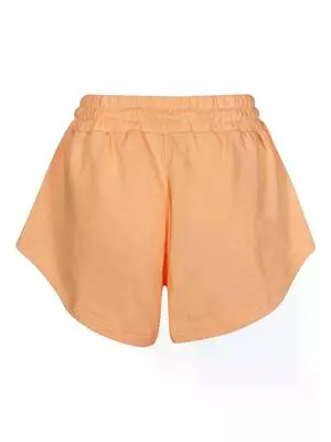 MSGM Logo-patch Track Shorts - Orange