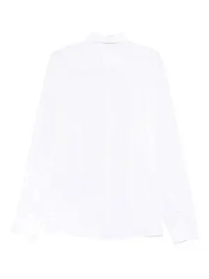 GRAN SASSO Long-sleeve Button-up Shirt - White