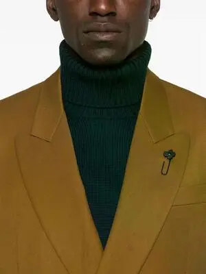 LARDINI Double-breasted Peak-lapel Blazer