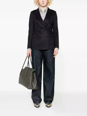 Tagliatore Double-breasted Blazer - Blue