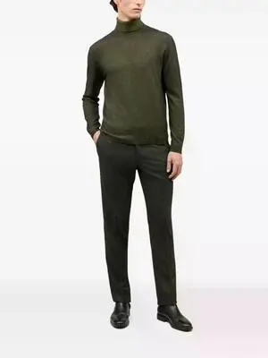 Boglioli Turtleneck Ribbed-hem Sweater