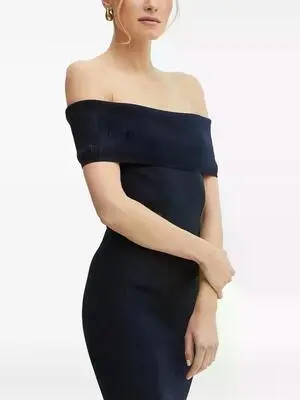 Michael Kors Off-shoulder Midi Dress