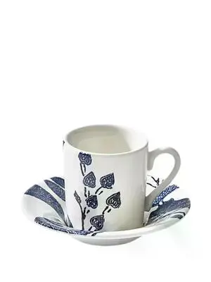 Ralph Lauren Floral Leaf-print Teacup Set - White