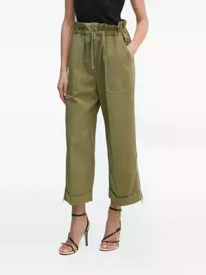 Pinko Drawstring Cuffed Trousers