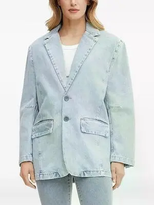 Liu Jo Denim Three-button Blazer