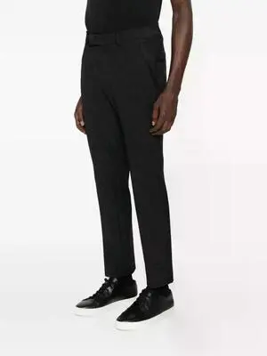 Karl Lagerfeld Textured Trousers With Side Pockets