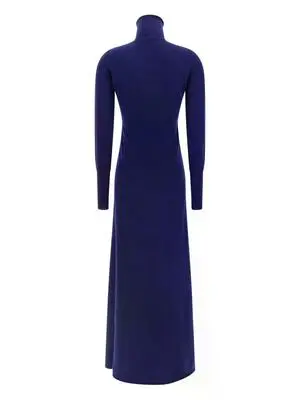 TOM FORD Ribbed-knit Maxi Dress - Blue