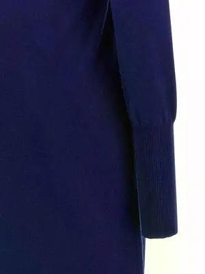 TOM FORD Ribbed-knit Maxi Dress - Blue
