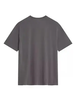 Maison Kitsuné Fox-patch Crew-neck T-shirt - Grey
