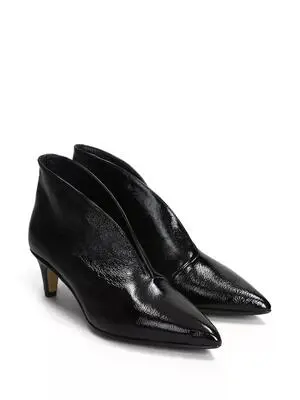 L'ARIANNA Leather Ankle Boots