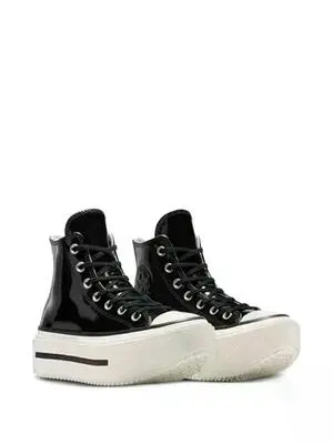 CONVERSE Leather Platform High-top Sneakers