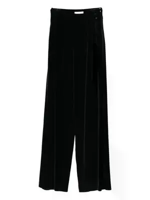 NISSA Pleated Textured Trousers