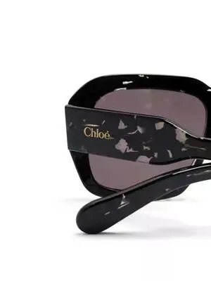 Chloé Oversize-frame Sunglasses - Black