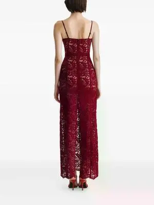 2310 STUDIO Lace-paneled Maxi Dress