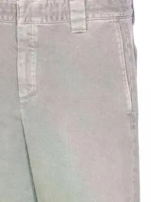 GOLDEN GOOSE Cuffed Cotton Trousers