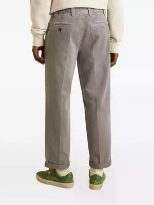 GOLDEN GOOSE Cuffed Cotton Trousers