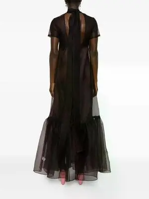 Staud Semi-sheer Dress