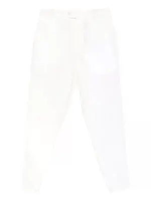 YES LONDON Button-fly Trousers - White