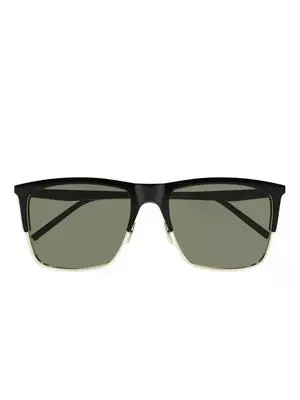 Saint Laurent Square-frame Sunglasses - Black