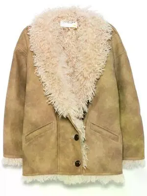 MARANT ETOILE Clea Coat - Neutrals