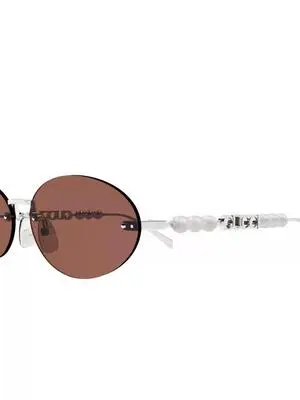Gucci Oval Sunglasses