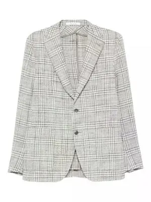 Tagliatore Checked Single-breasted Jacket