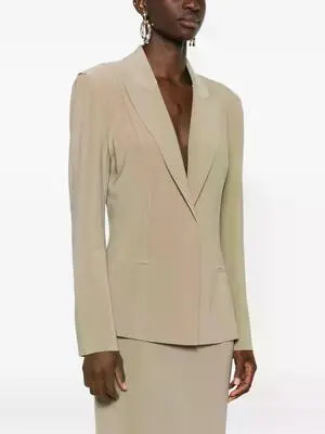 Norma Kamali Single-breasted Notched-lapel Jacket