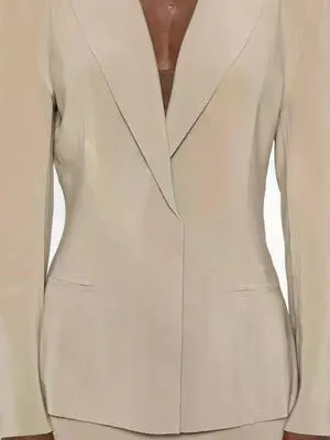 Norma Kamali Single-breasted Notched-lapel Jacket