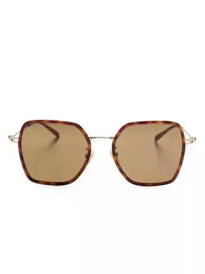 Gucci Octagon Sunglasses - Gold