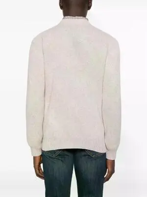 Altea Crew-neck Wool-cashmere Sweater - Neutrals