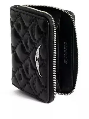Zadig&Voltaire Quilted Zip-around Wallet