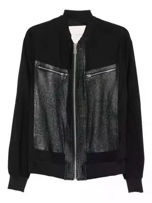 YES LONDON Panelled Zip-front Jacket