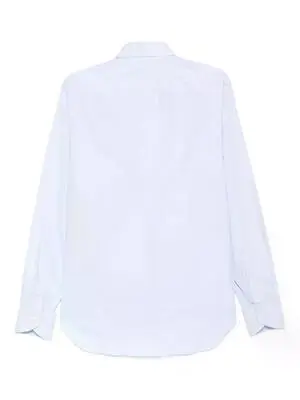 Canali Long-sleeve Cotton Shirt - Blue