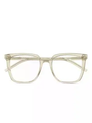 Saint Laurent Square-frame Eyeglasses - Neutrals