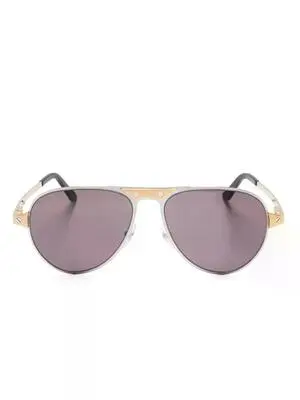 CARTIER Santos De Sunglasses - Silver