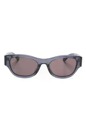 Balenciaga Rectangle-frame Sunglasses - Grey