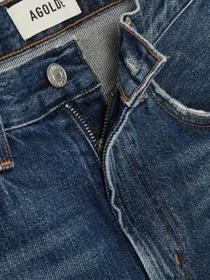 AGOLDE Kick Boot Mid-rise Bootcut Jeans - Blue