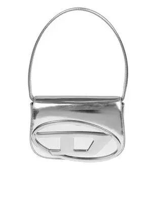 DIESEL Mirrored Leather Structured Bag