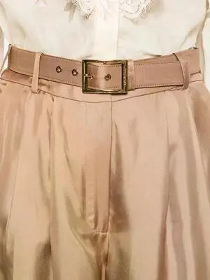 Zimmermann Pleated Belted Trousers