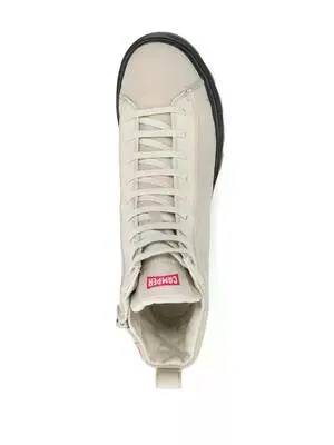 Camper Brutus Lace-up Boots - Neutrals