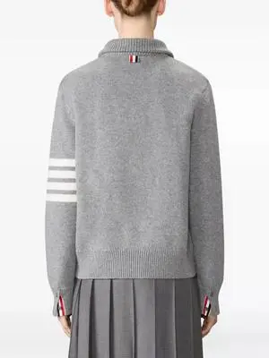Thom Browne 4-bar Jersey-stitch Merino-wool Sweater