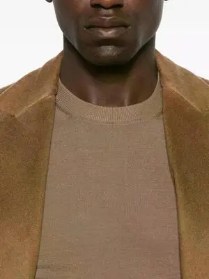 Canali Round-neck Wool T-shirt