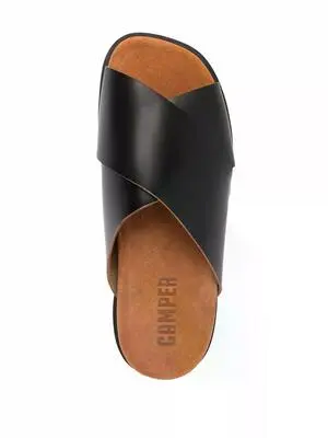 Camper Brutus Cross Strap Sandals