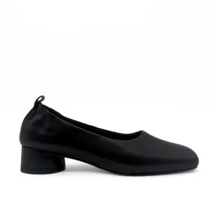 AMIE RAFA Amie Rafa Planner Mini Block Heel Black
