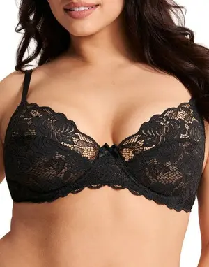 ADORE ME London Unlined Full Coverage Bra - Black