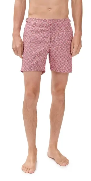 Orlebar Brown Bulldog Alchemy 6 Trunks Dark Ruby