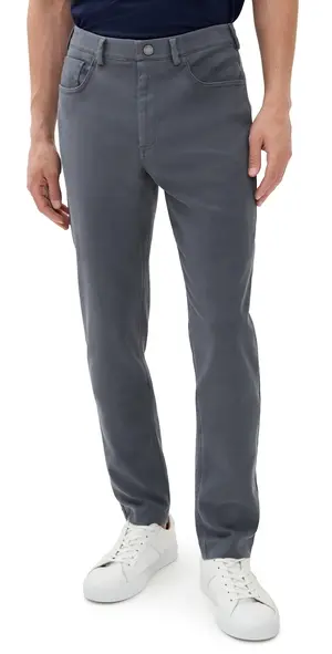 REDVANLY Calvin Pull On Chino Pants - Ocean