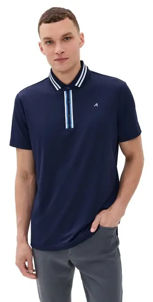 REDVANLY Paulison Polo - Midnight Navy